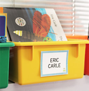 FREE Book Bin Labels - AKJ Education
